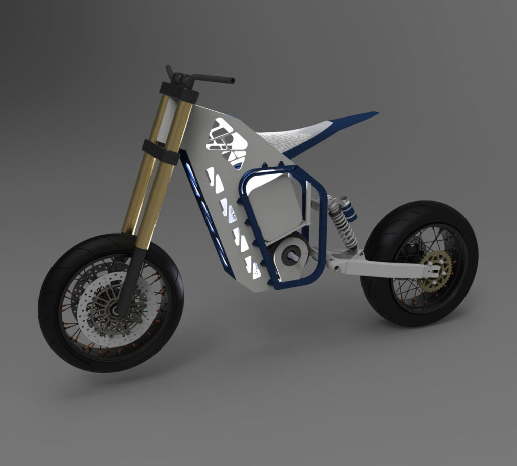 Custom Electric Motorcycle build by Shan Roy - EvNerds