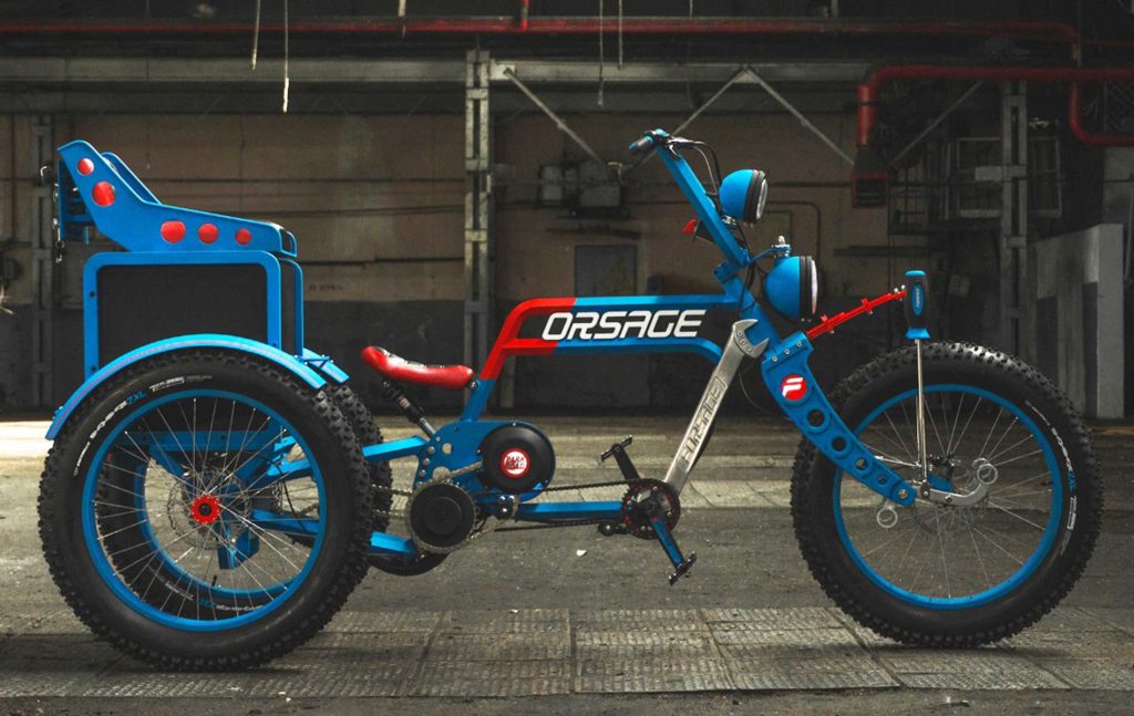 Incredible Custom Electric Tricycle By Park Road Bike Company - EvNerds