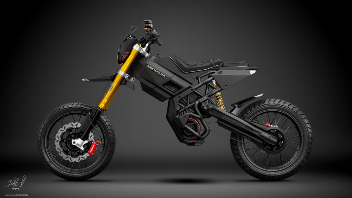 Custom Electric bike E-DYNAMIC from RODER custom bikes - EvNerds