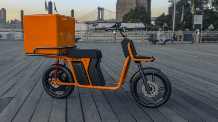 ZVELT - an electric two-wheeler for delivery fleets - EvNerds