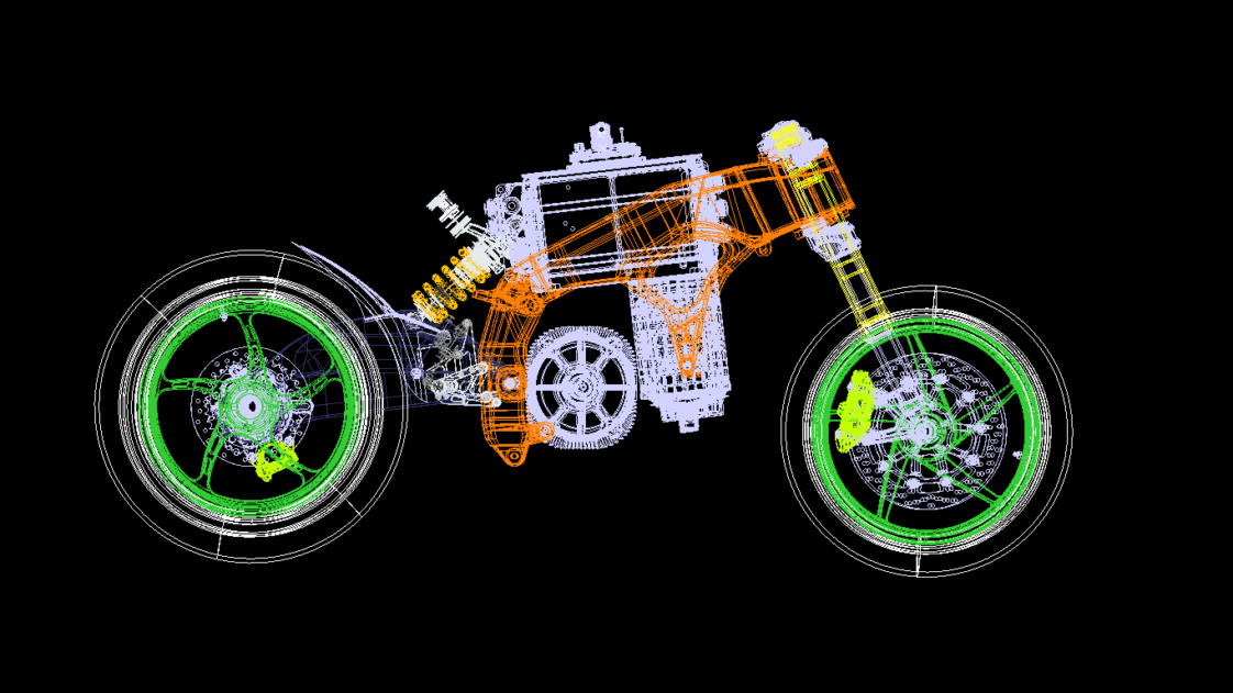 One man one-off designed E-motorbike - EvNerds