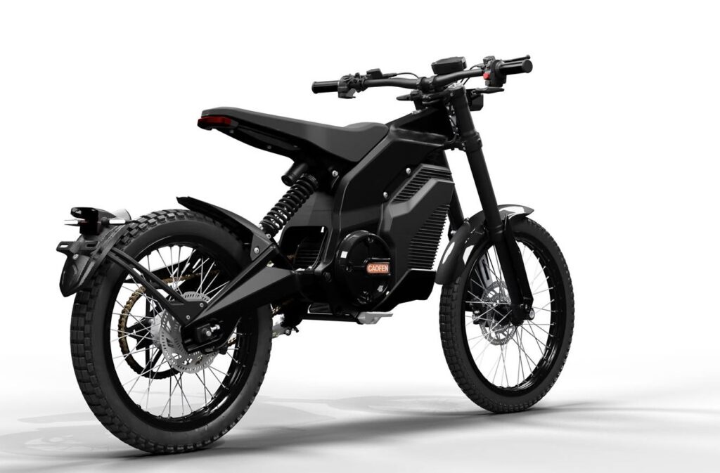 Caofen F80L Electric Enduro Bike / F80 Electric Moped - EvNerds