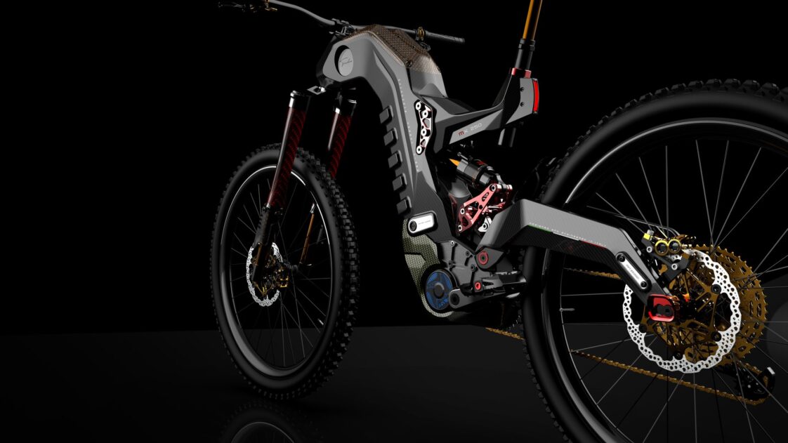 eXTREME Carbon Tricolore MX electric bike from Moto Parilla - EvNerds
